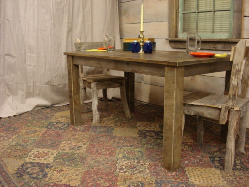 Farmhouse Table Rustic Farmhouse Dining Room Table - Etsy