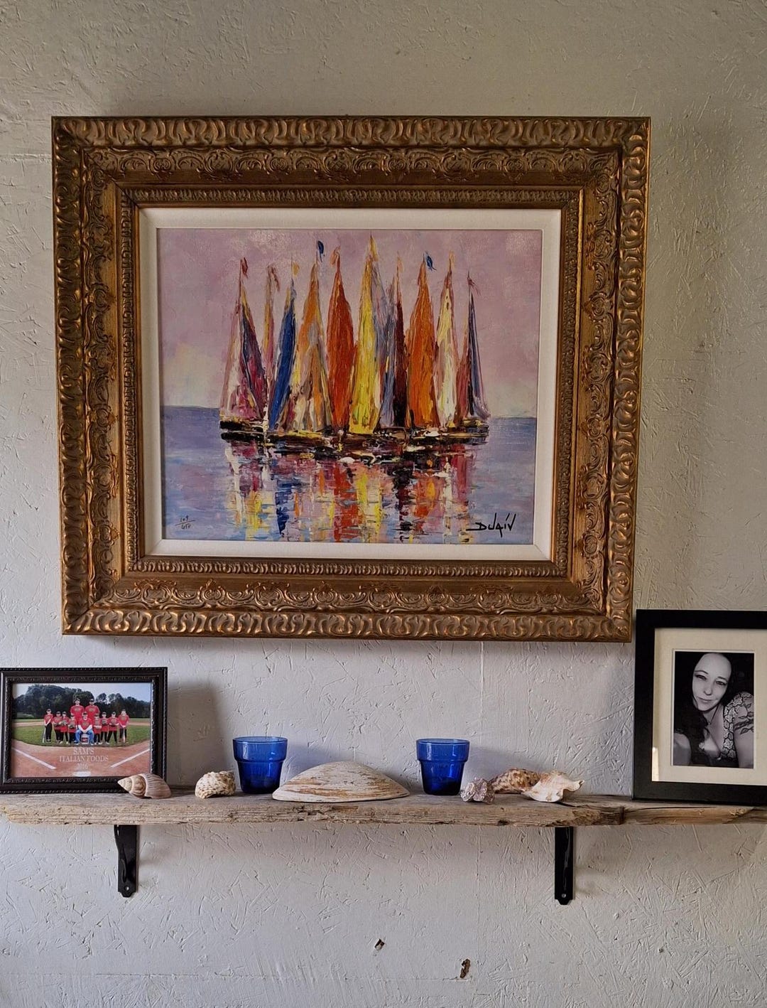 Rustic Shelf (ships in 3 to 7 Days) (43"long X 5.5" Deep X 1" Thick ...