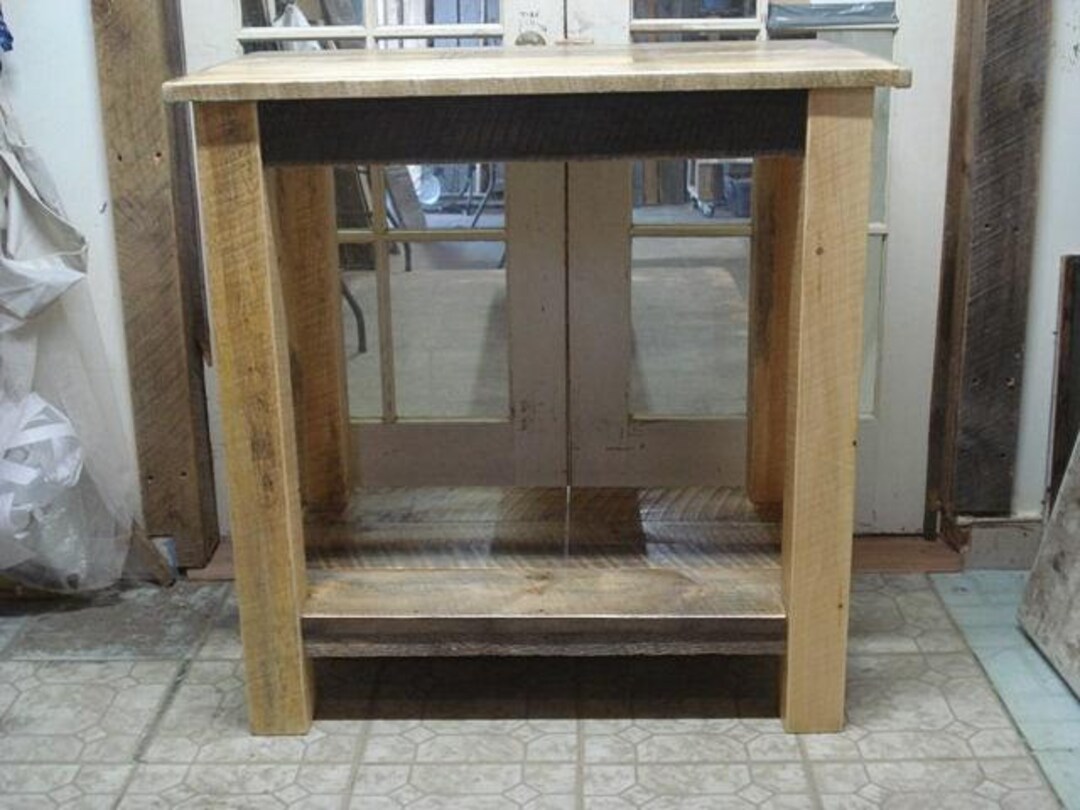 KITCHEN ISLAND, Bathroom Vanity or Table (22" X 20" X 30 or 36"h) - Etsy