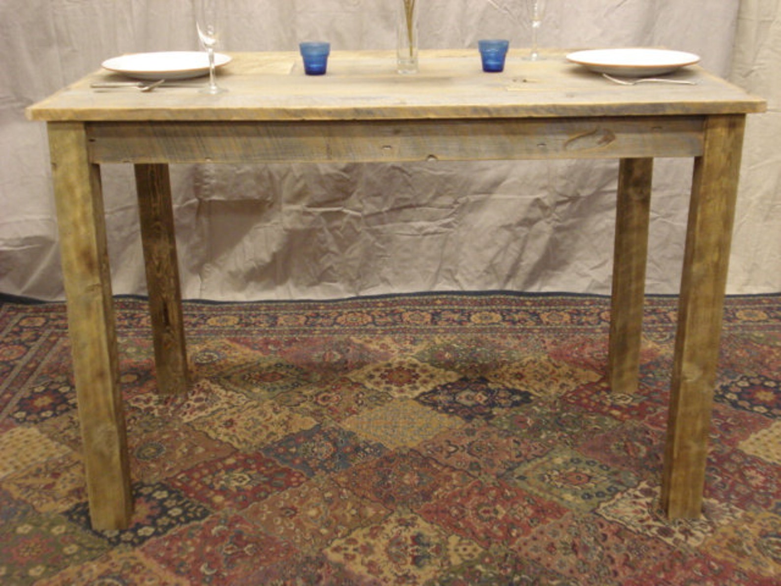 Farmhouse Table Rustic Dining Room Table Counter Height - Etsy