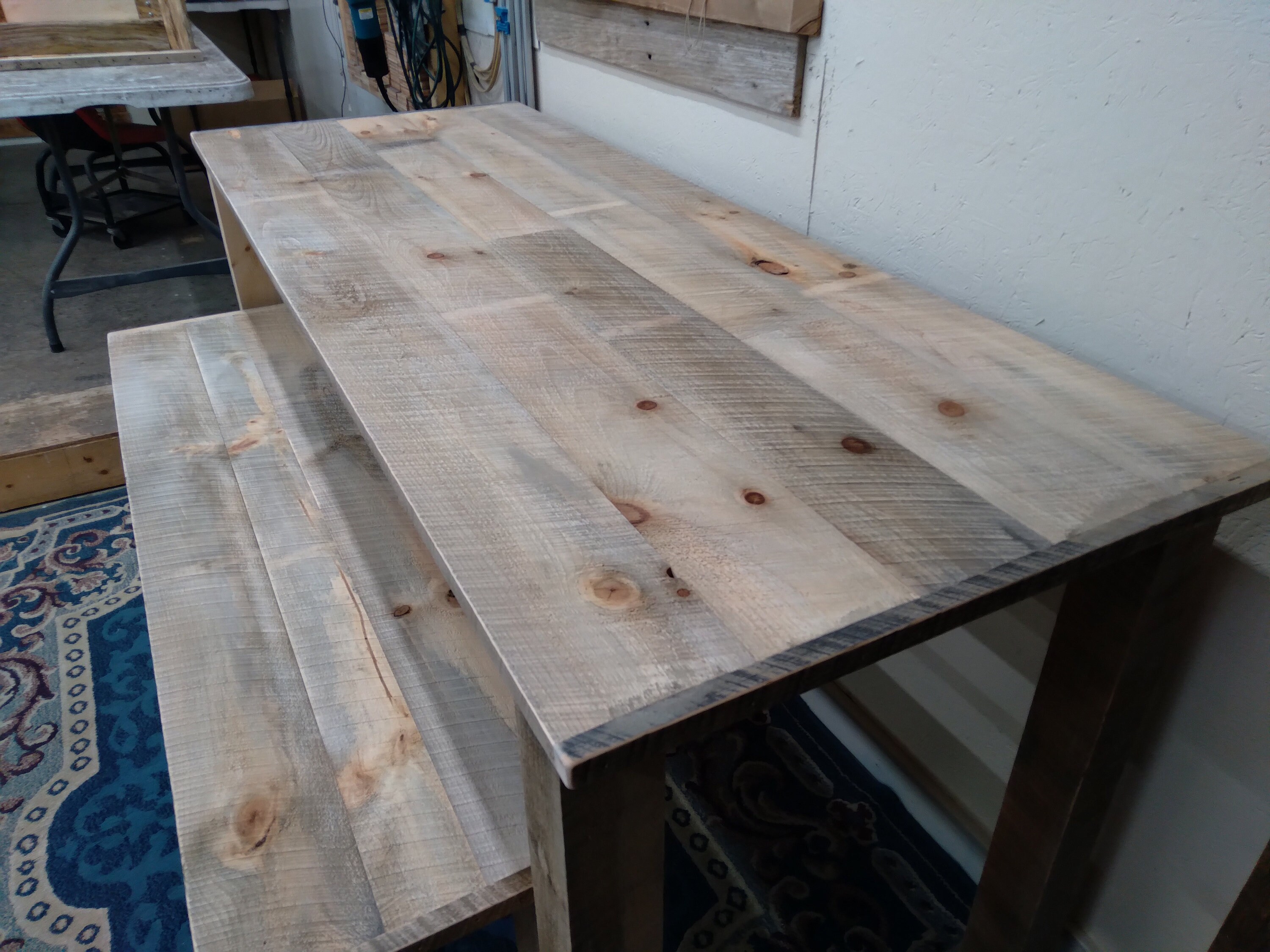 Farmhouse table Counter Height Dining room Table 72 x | Etsy