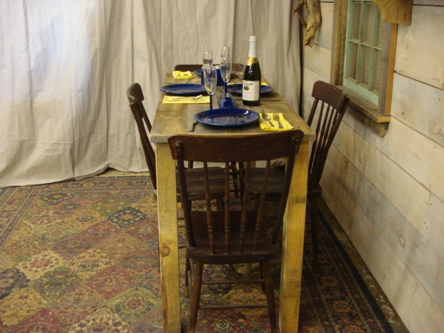 Farmhouse dining table 72 x 31 x 30 to 42 H Farmhouse table Pictured is 72 x 24 x 36H Etsy
