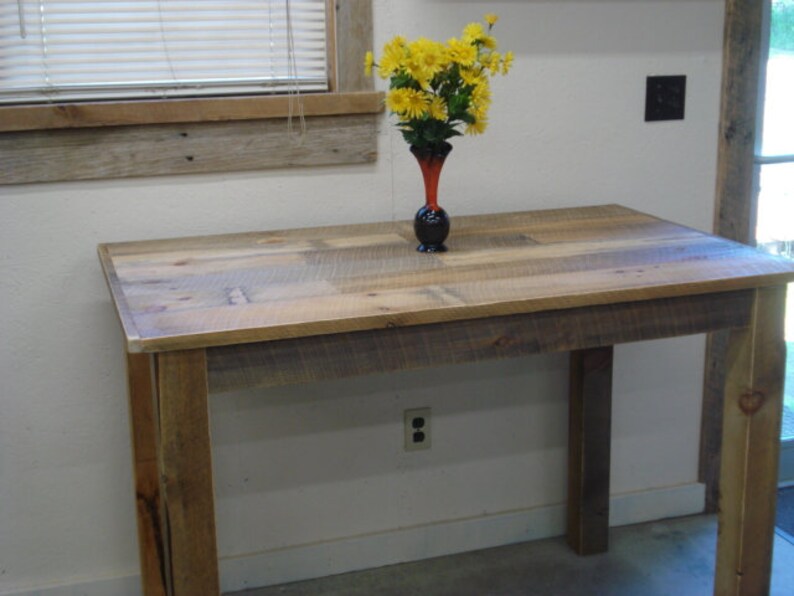 Farmhouse Counter Height Table (50" X 30" X 30" to 41"h) - Etsy