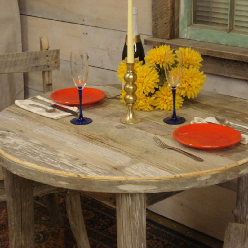 Rustic Dining Table - Etsy