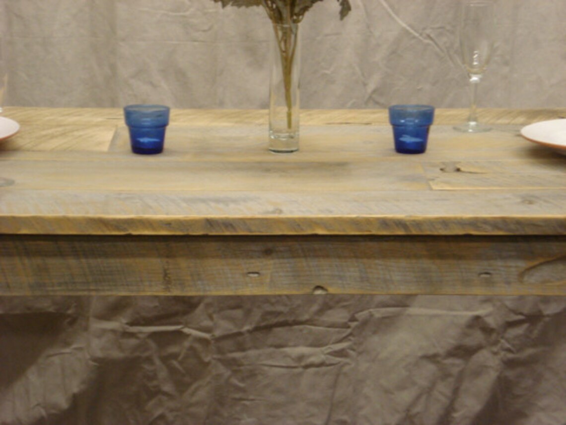 Farmhouse Table Rustic Dining Room Table Counter Height - Etsy