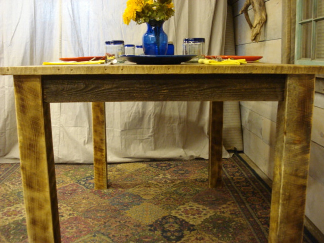 Farmhouse Table Counter Height Dining Room Table Farmhouse | Etsy