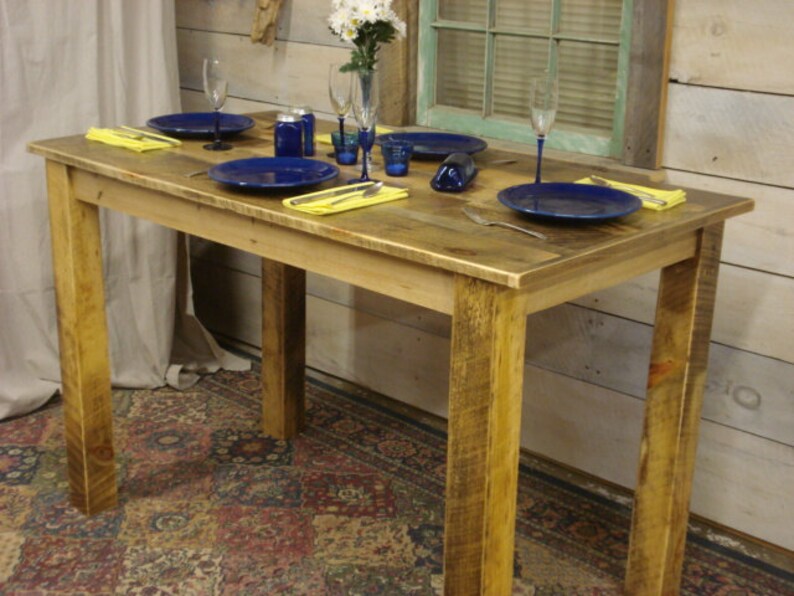 Farmhouse Table Counter Height Dining Room Table Farmhouse - Etsy