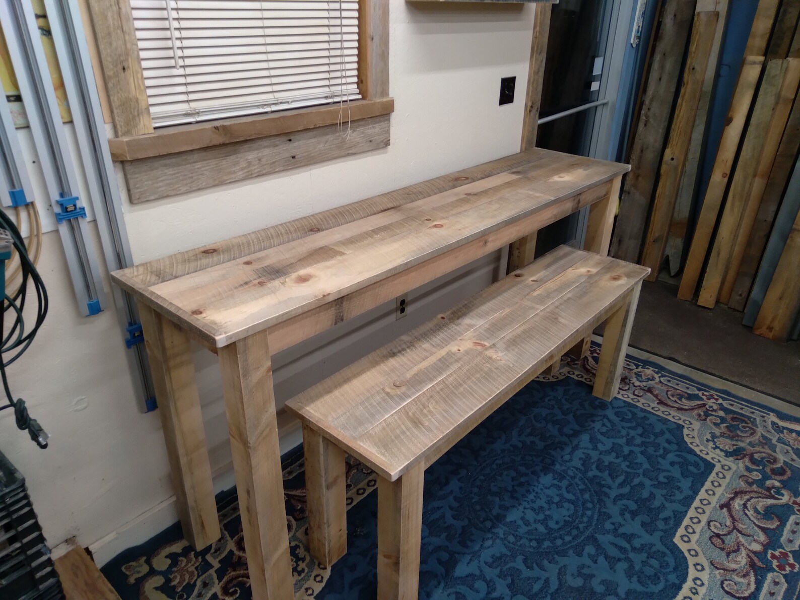 Farmhouse table Counter Height Dining room Table 78 x | Etsy