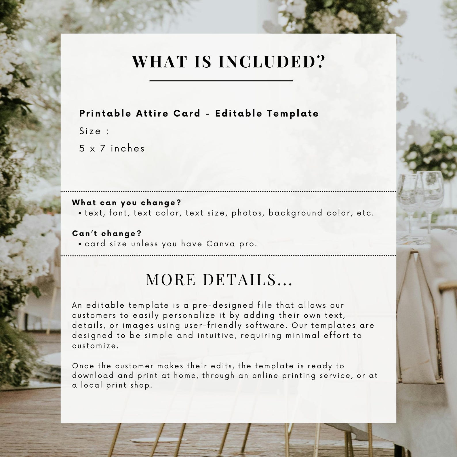 Neutral Wedding Dress Code, Wedding Attire Card, Wedding Guest Attire ...