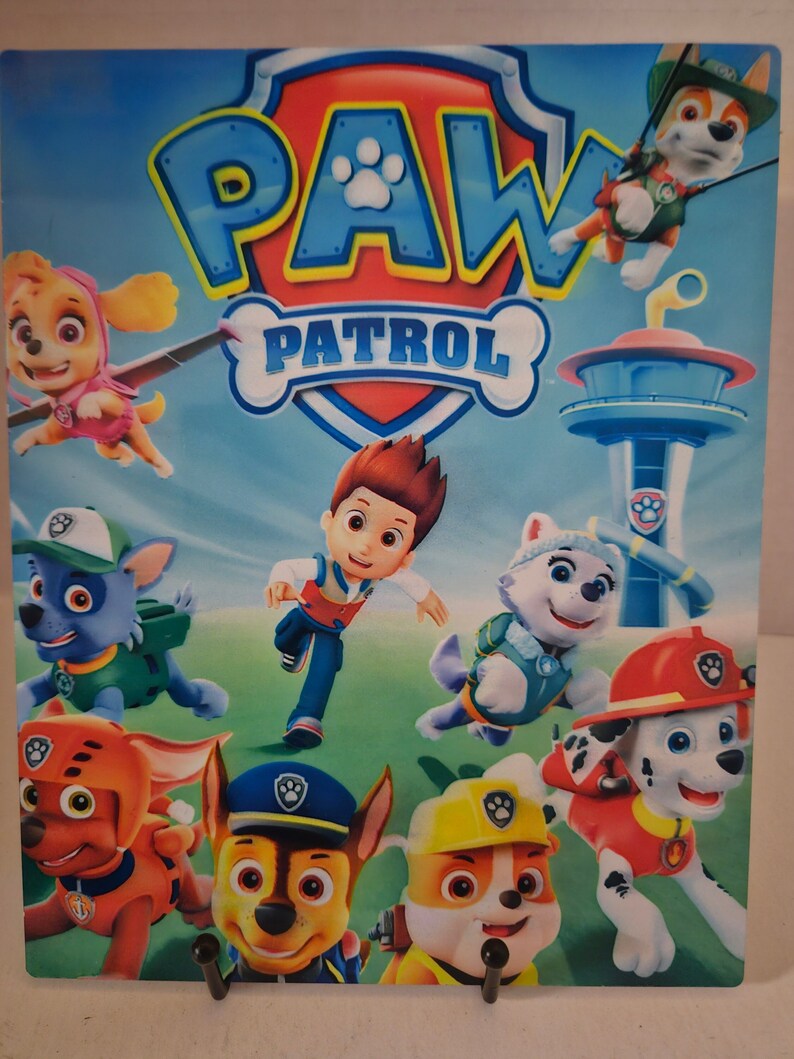 Paw Patrol Metal Poster. Various Sizes Available. - Etsy