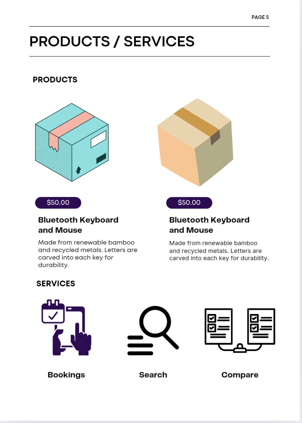 Business Plan Template - Etsy