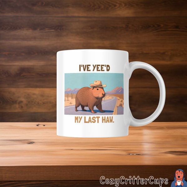 Capybara Mug - Etsy