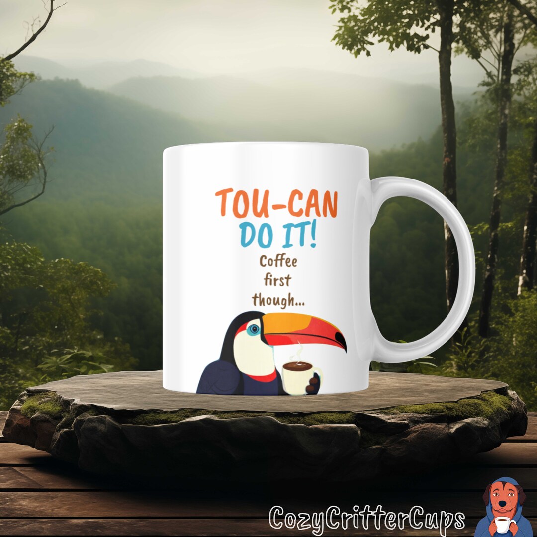 Toucan Mug, Animal Lover Gift, Gift for Coffee Lovers, Bird Lovers ...