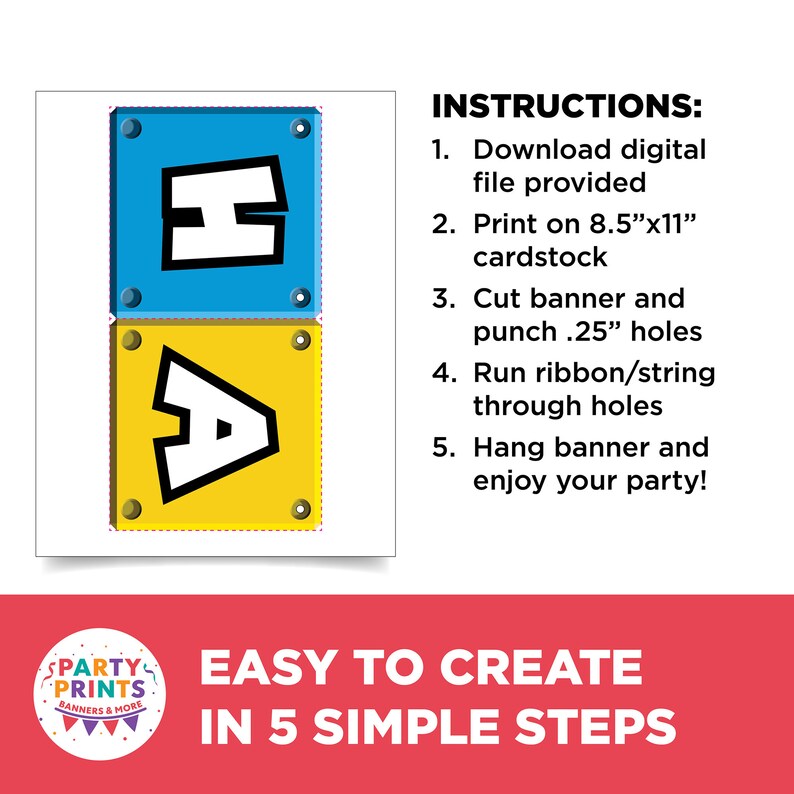 Custom Super Mario Party Banner - Etsy