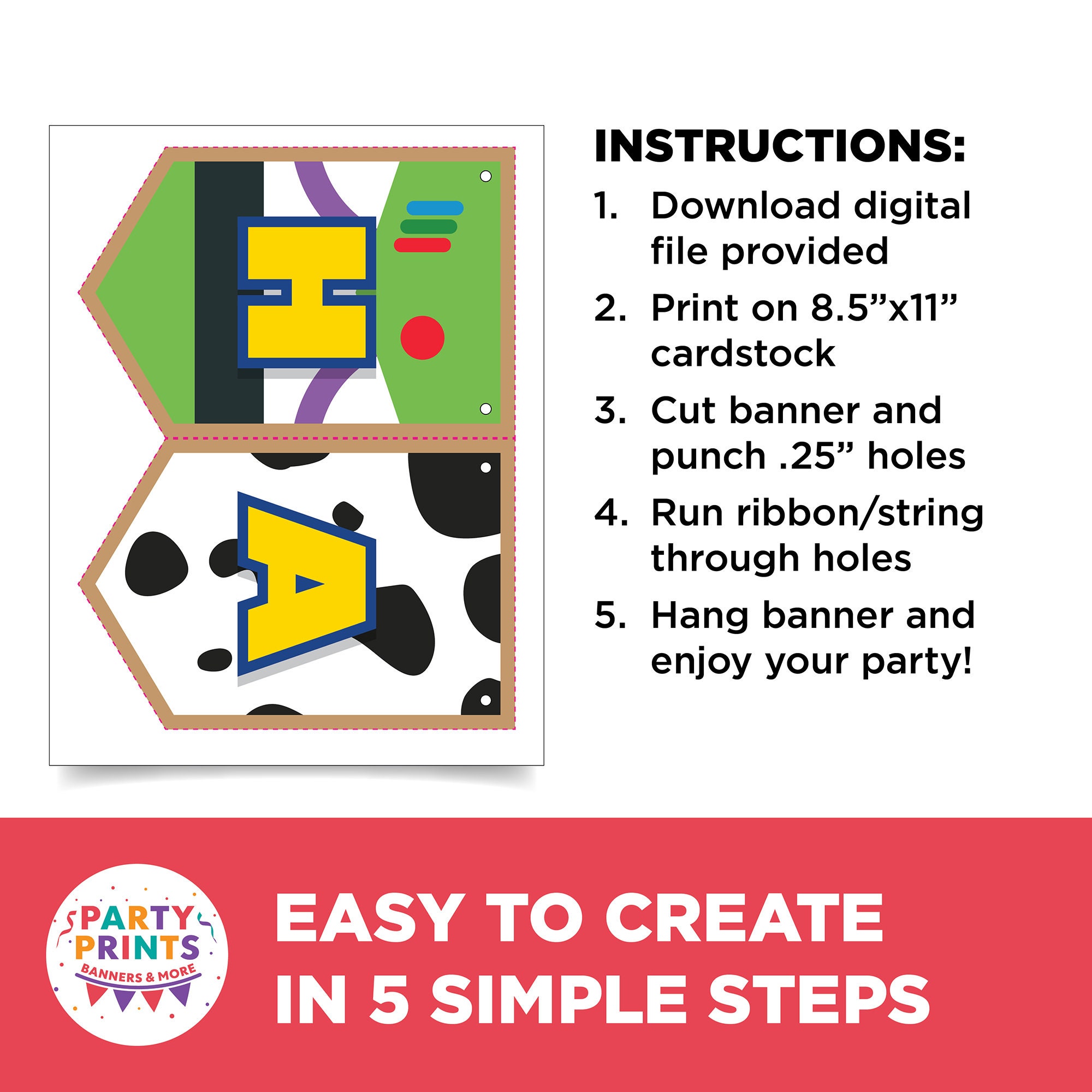 Custom Toy Story Party Banner - Etsy