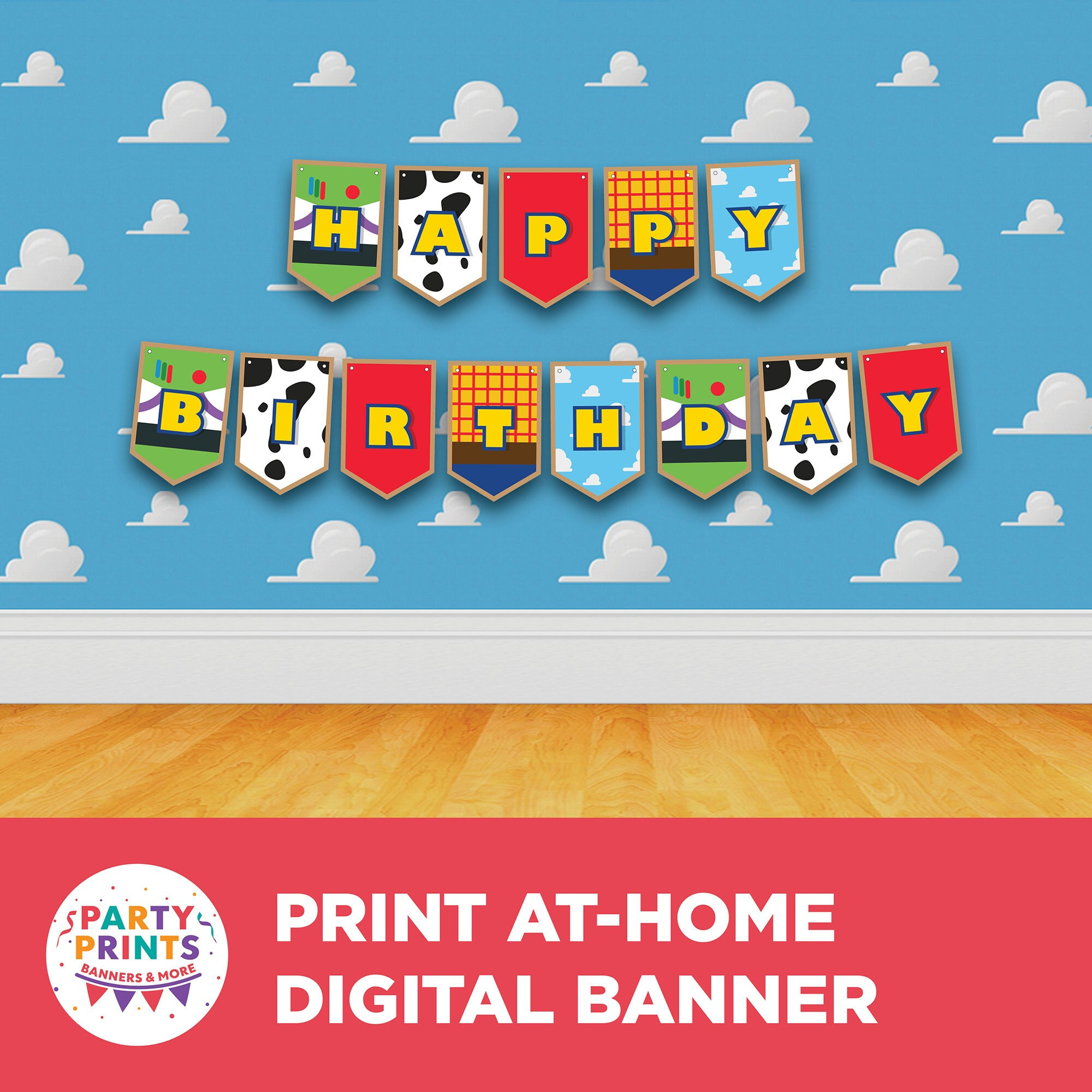 Custom Toy Story Party Banner - Etsy