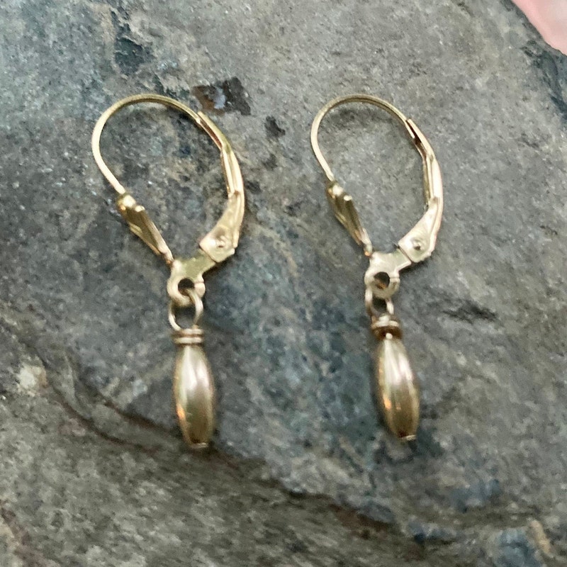 14k Gold Filled Earring - Etsy