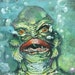 Creature From the Black Lagoon "gill-man" Fine Art Print - Etsy
