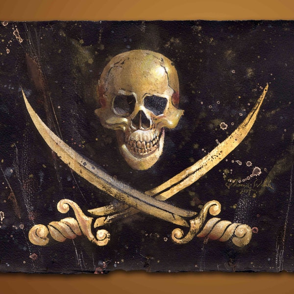 Pirate Art - Etsy