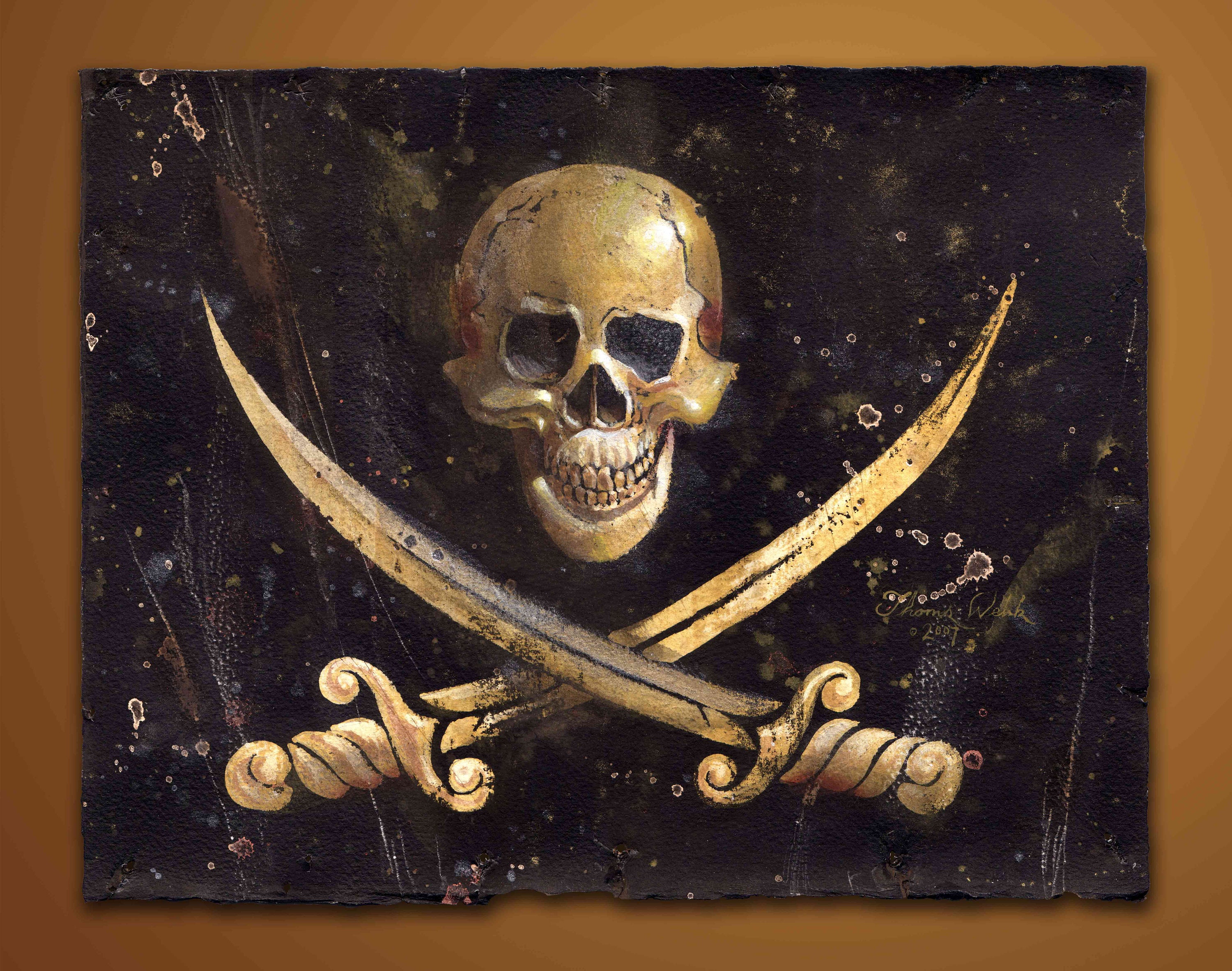 Calico Jack Rum Skull