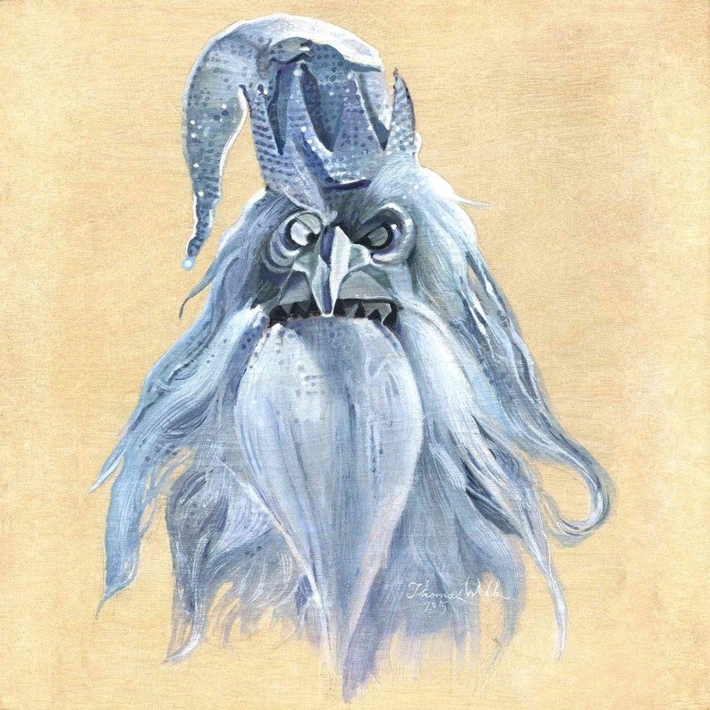 Winter Warlock Fine Art Print multiple Sizes Free Shipping - Etsy