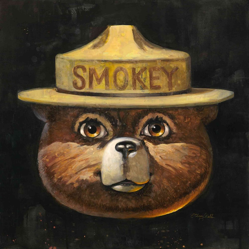 Smokey Bear Poster - Etsy