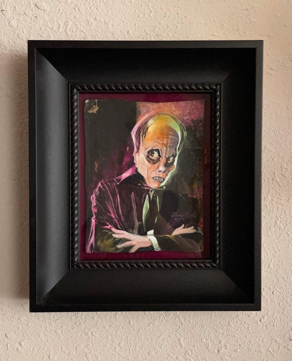 Phantom of the Opera Original Framed Painting | Etsy