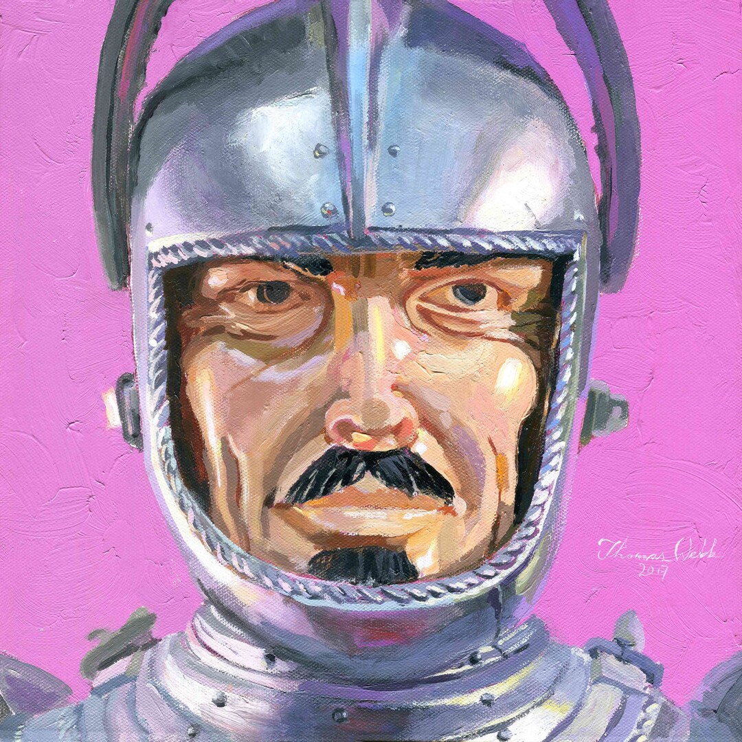 Marx Noble Knight, Sir Stuart, Fine Art Print (multiple Sizes) - Etsy