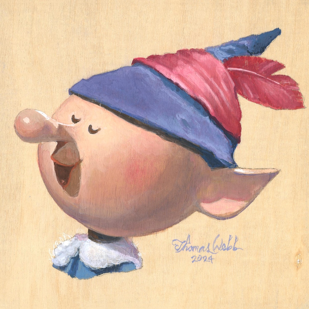 Boy Elf From Rudolph the Red Nosed Reindeer,fine Art Print, (multiple ...