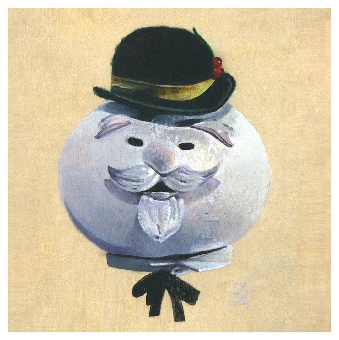 Sam the Snowman, Fine Art Print, (multiple Sizes) - Etsy