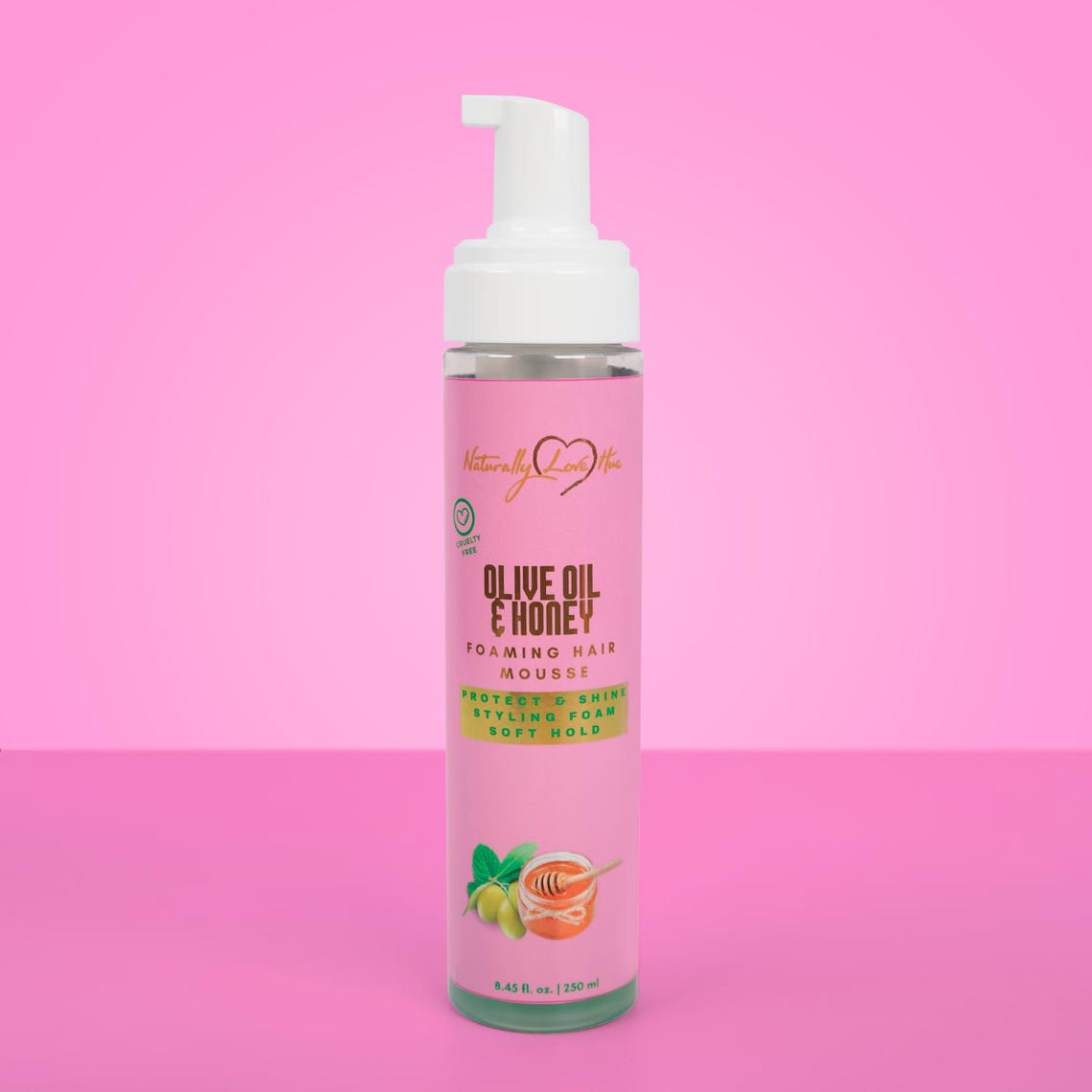 Olive Oil & Honey Foaming Hair Mousse - Etsy