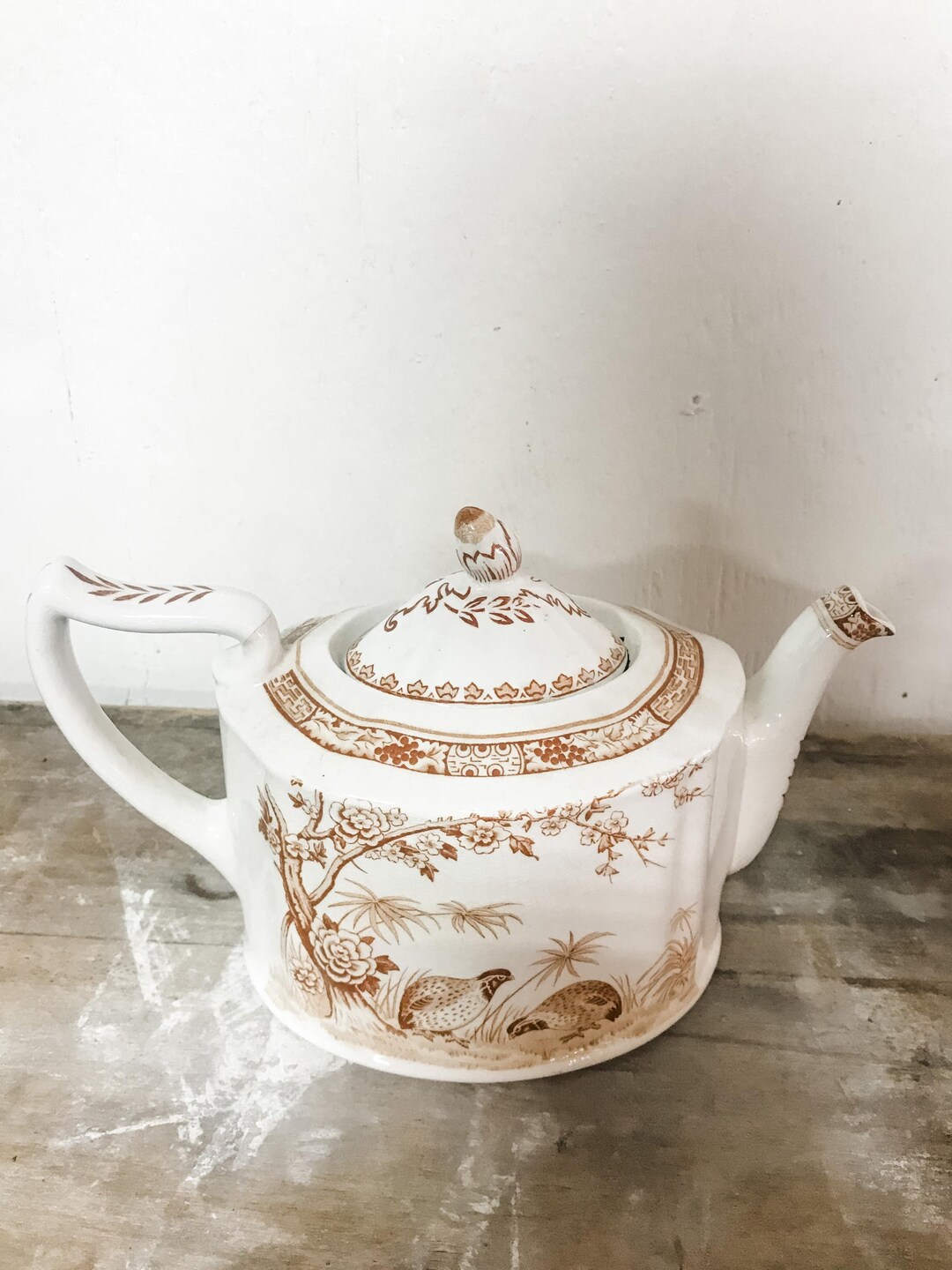 Furnival's Quail 2 Pc. Teapot (as Is) - Etsy