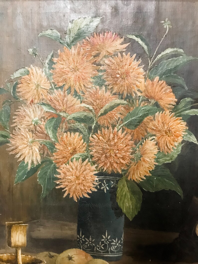 French Still Life Oil on Canvas - Etsy