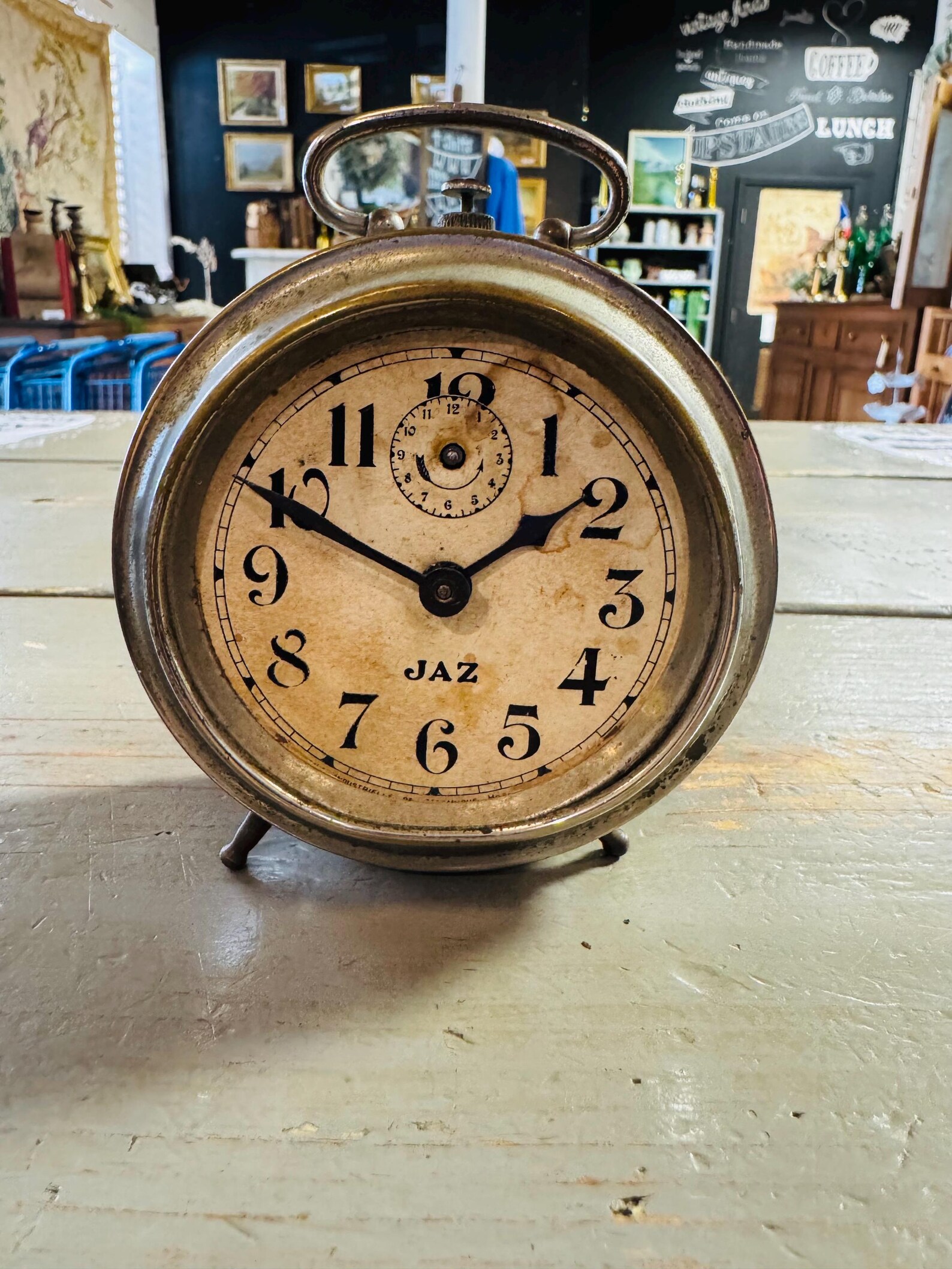 Vintage French JAZ Clock - Etsy