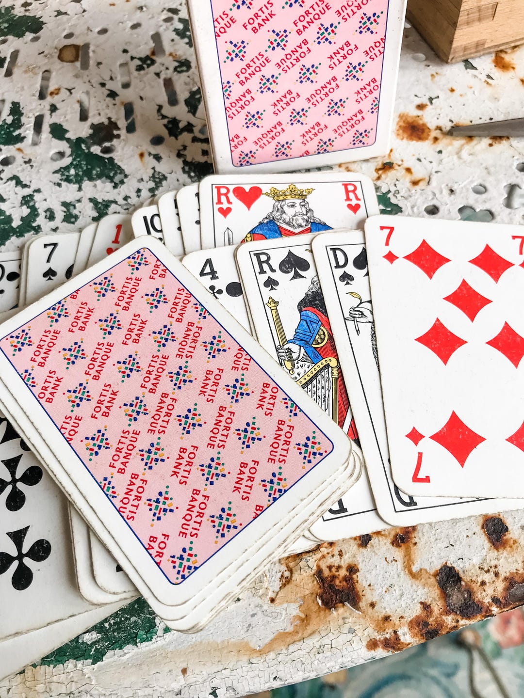 Vintage Belgian Roussa Complete Card Deck - Etsy