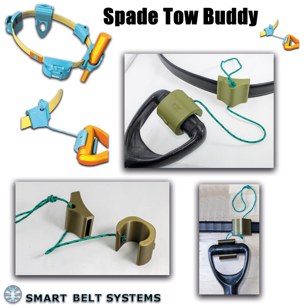 Spade Tow Buddy. Smart Belt Systems for Metal Detecting. - Etsy