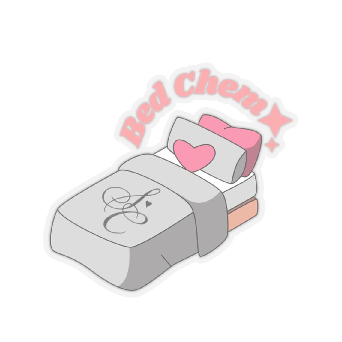 Short N Sweet Bed Chem Sticker - Etsy
