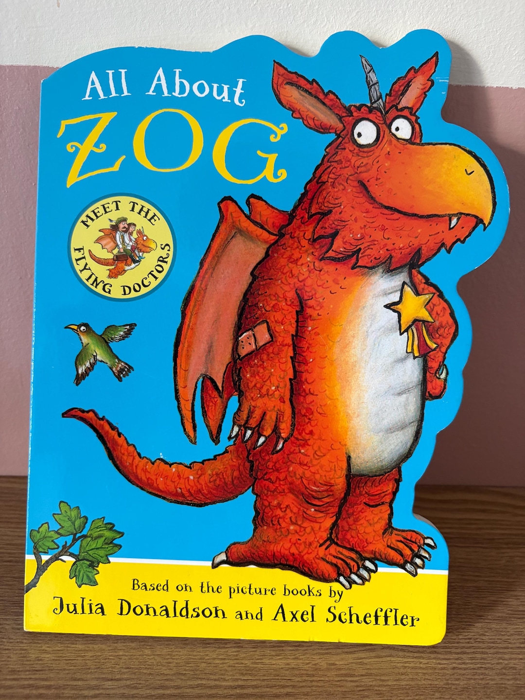 Zog Story Set: Julia Donaldson Book- Press-out Dragons-imaginative Play ...