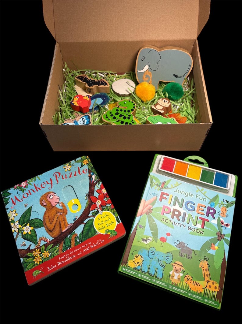 Monkey Puzzle Storybox - Story Telling- Story Resources- Julia ...
