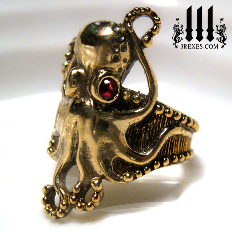 Octopus Ring - Etsy