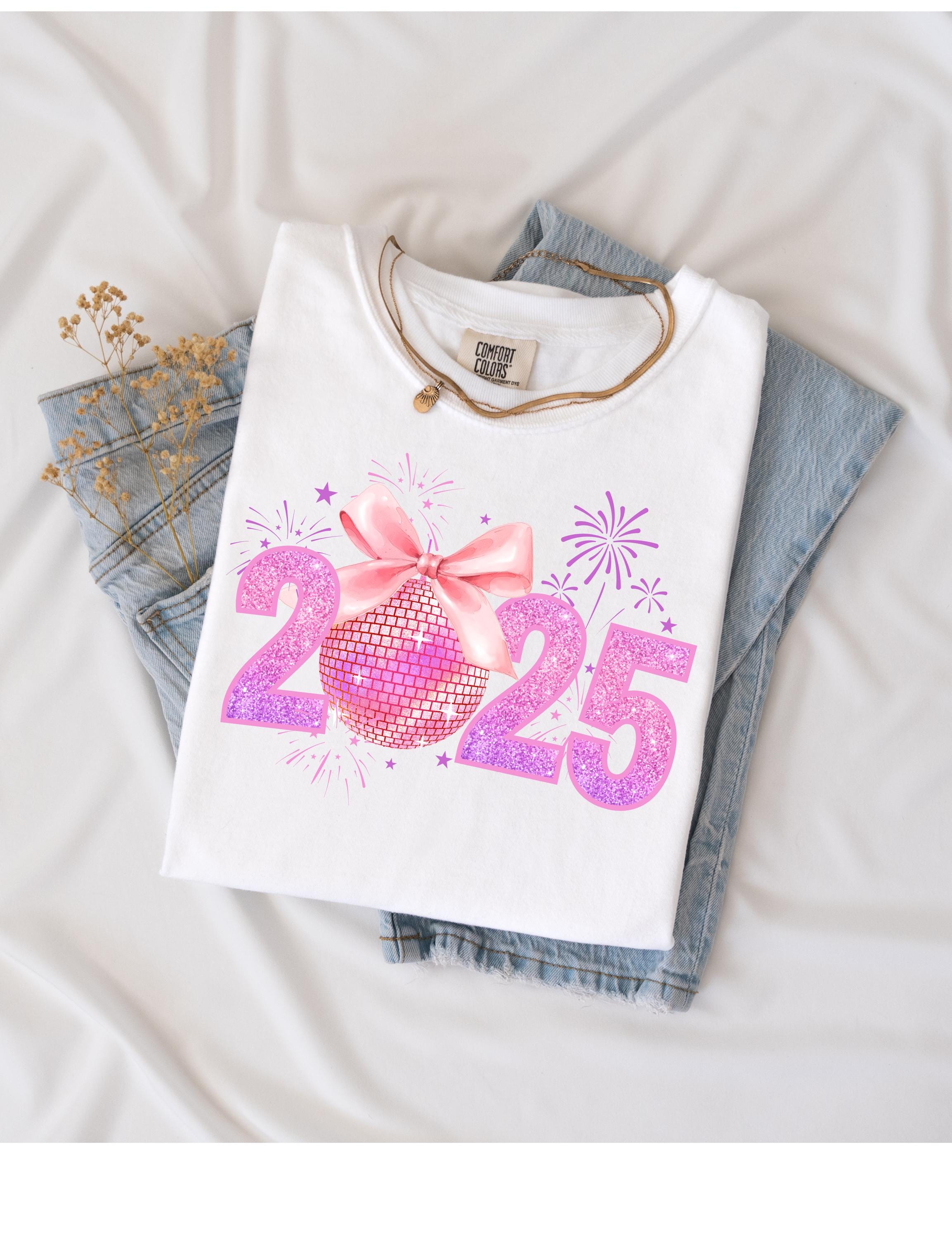 Coquette 2025 Clipart New Year Digital Download for Craft Png File Easy ...