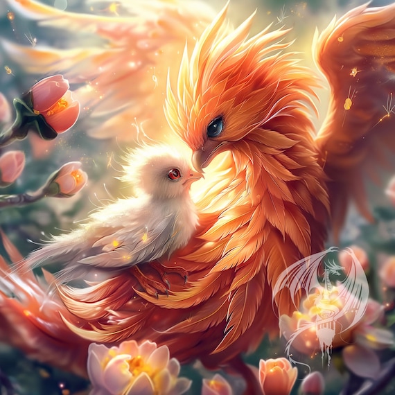 Cute Phoenix Mythology