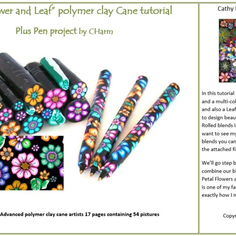 Polymer Clay Pen - Etsy