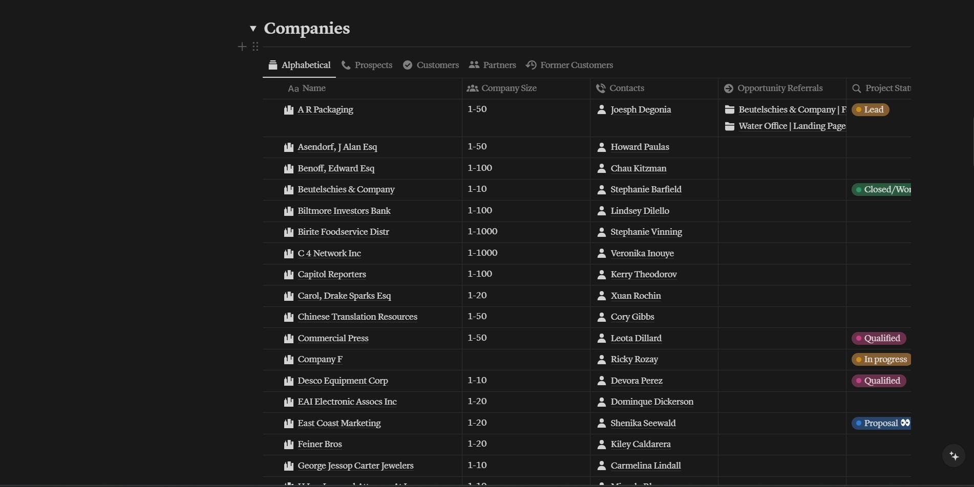 Notion: Sales Tracker | Sales Pipeline | Opportunities | Contacts Database | Contact Touch ...