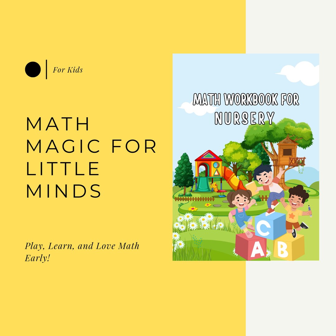 10 Pages Preschool Numbers Workbook, Early Math Digital Worksheets ...