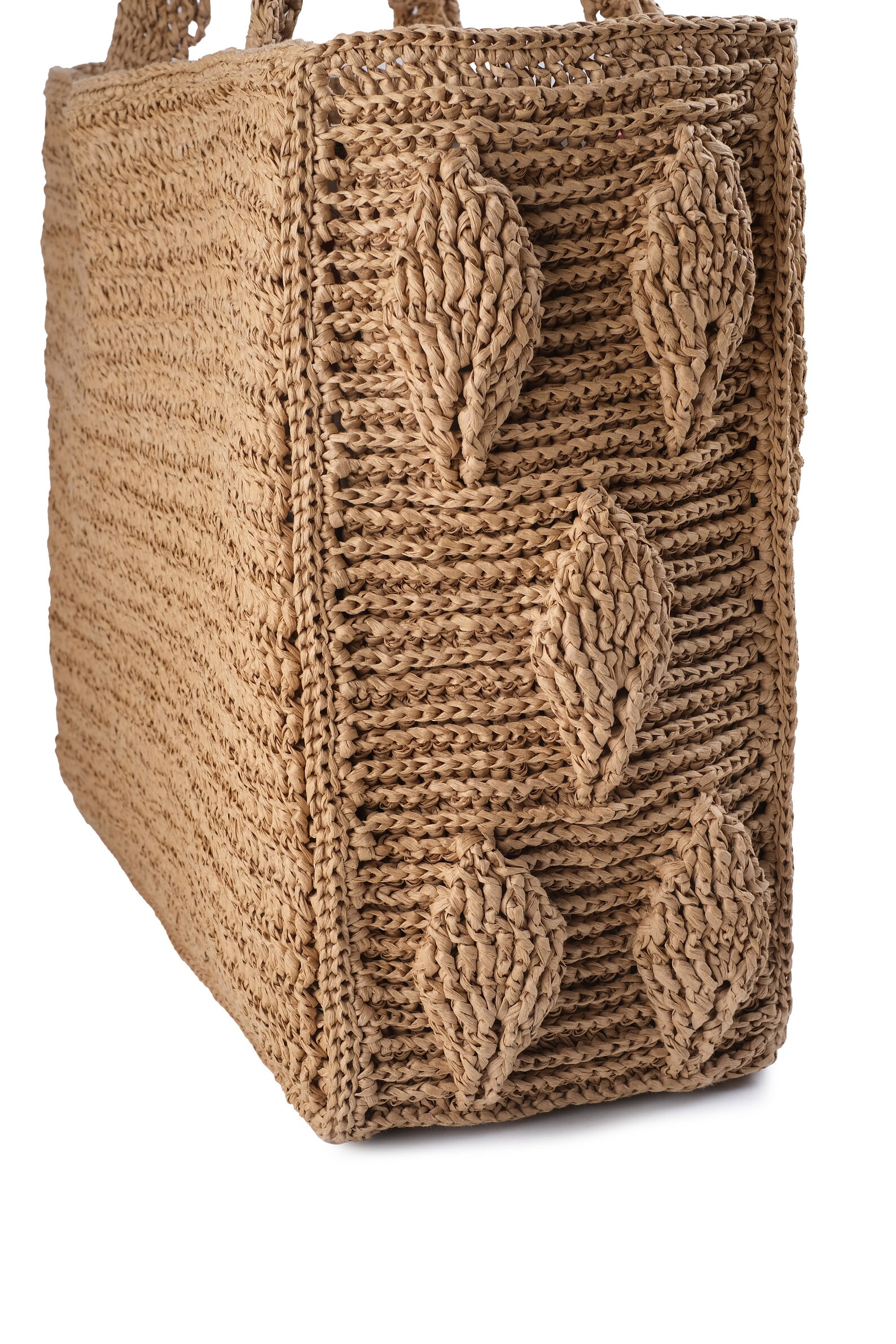 Handmade Bag, Crochet Raffia Bag, Summer Shoulder Bag, Hand Made Tote ...