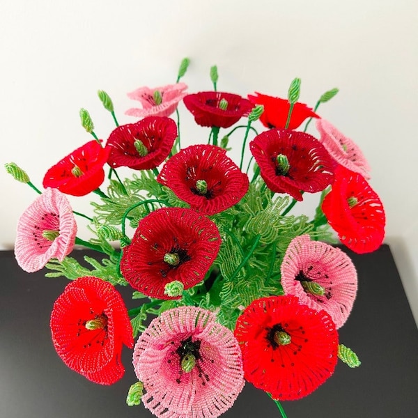 Poppy Arrangement - Etsy