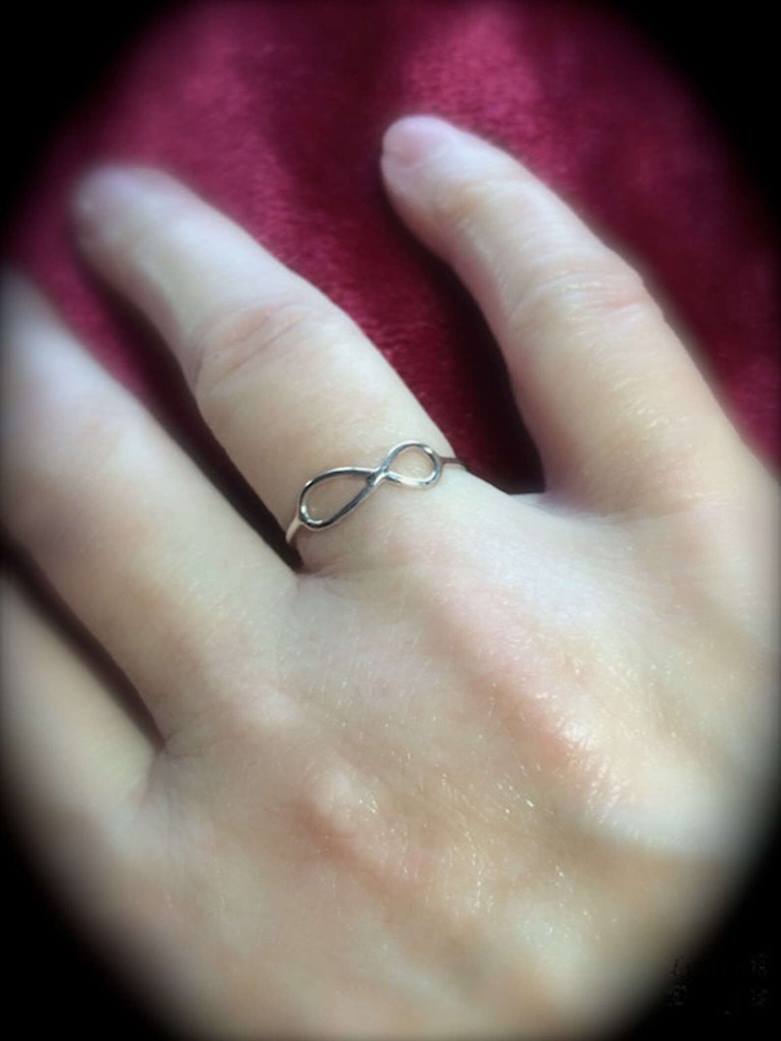 2 Sister Infinity Rings Mother Daugther Infinity Rings - Etsy