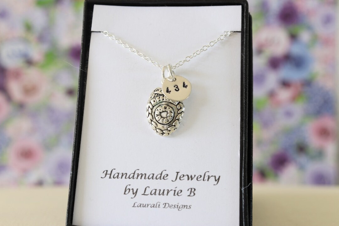 Police Officer Badge Charm Necklace, Badge Number, Friendship Gift ...