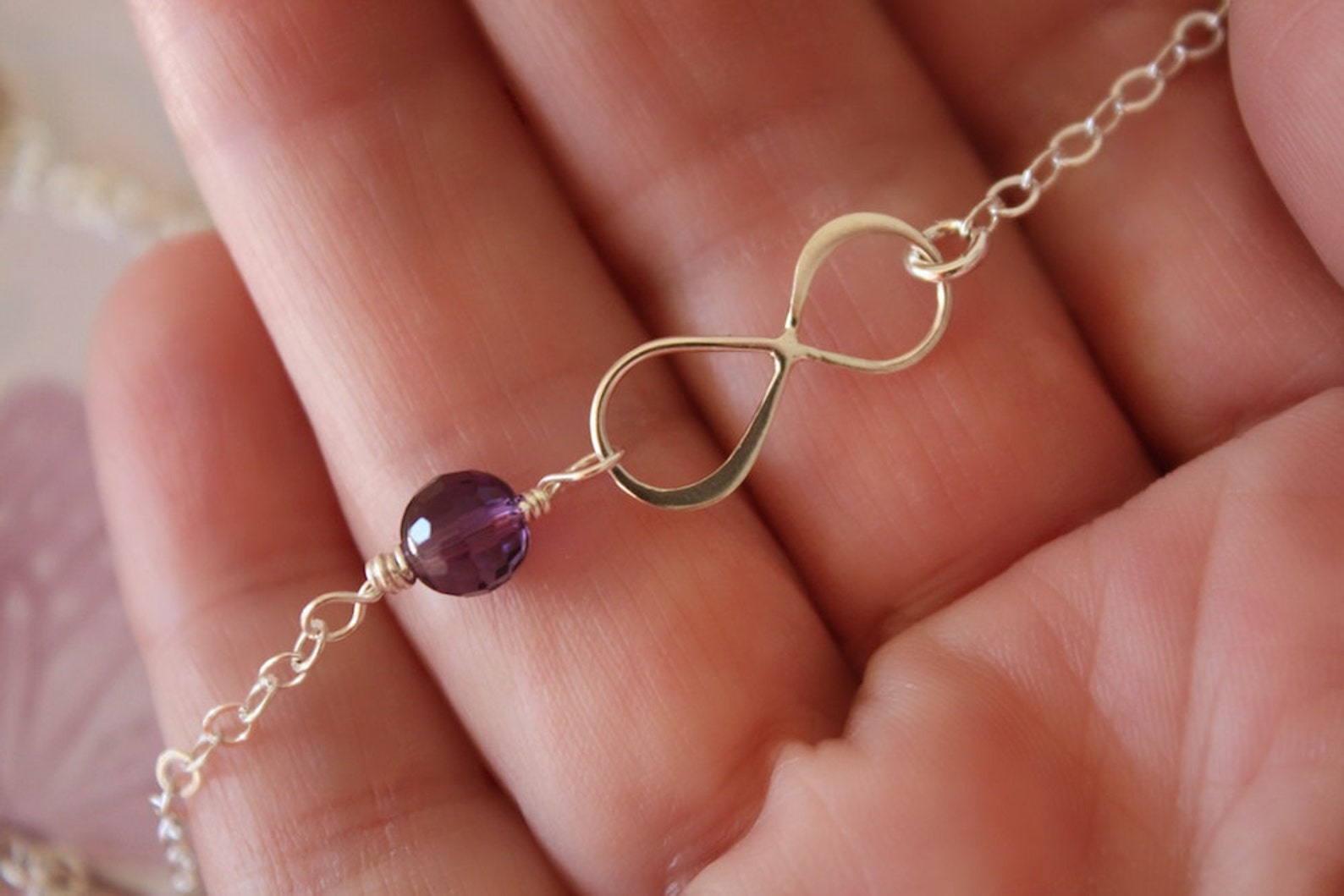 Silver Infinity Anklet Friendship Anklet Infinity Jewelry - Etsy